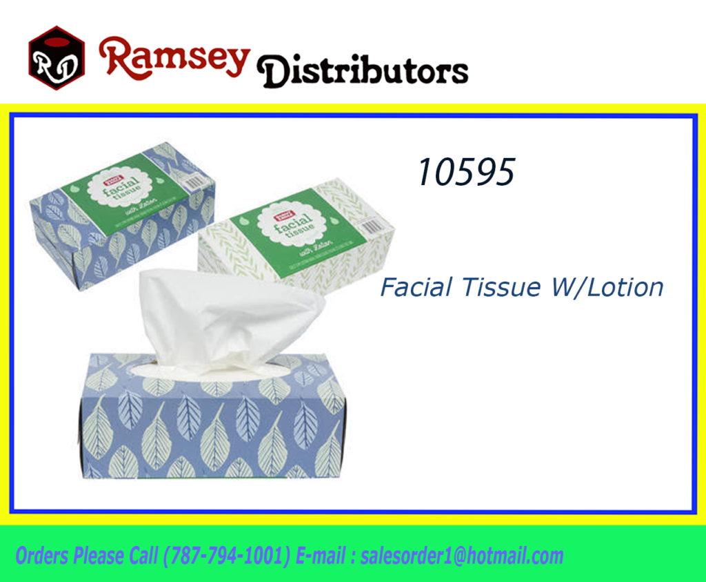 10595 – 61698 130CT Facial Tissue W/Lotion – Ramsey Distributors