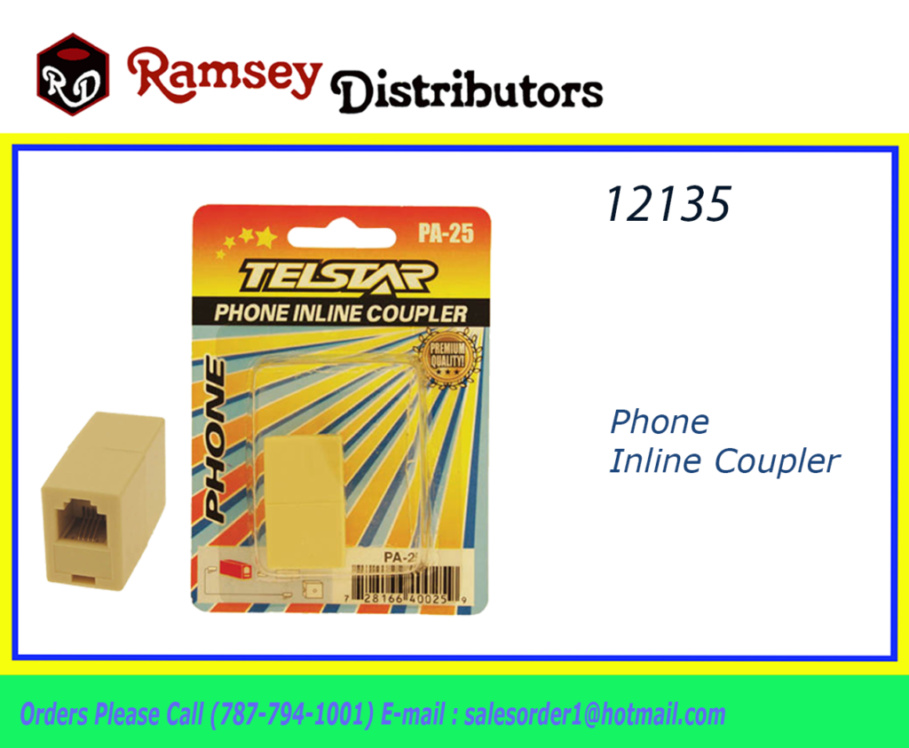 12135 – PA-25 Cord Coupler – Ramsey Distributors