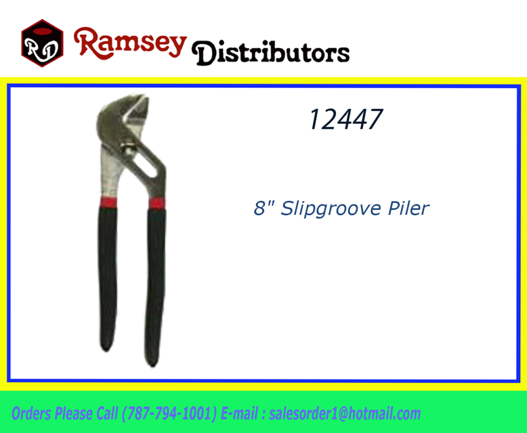 12447 – TS-F154-08 8″ Slipgroove Piler – Ramsey Distributors
