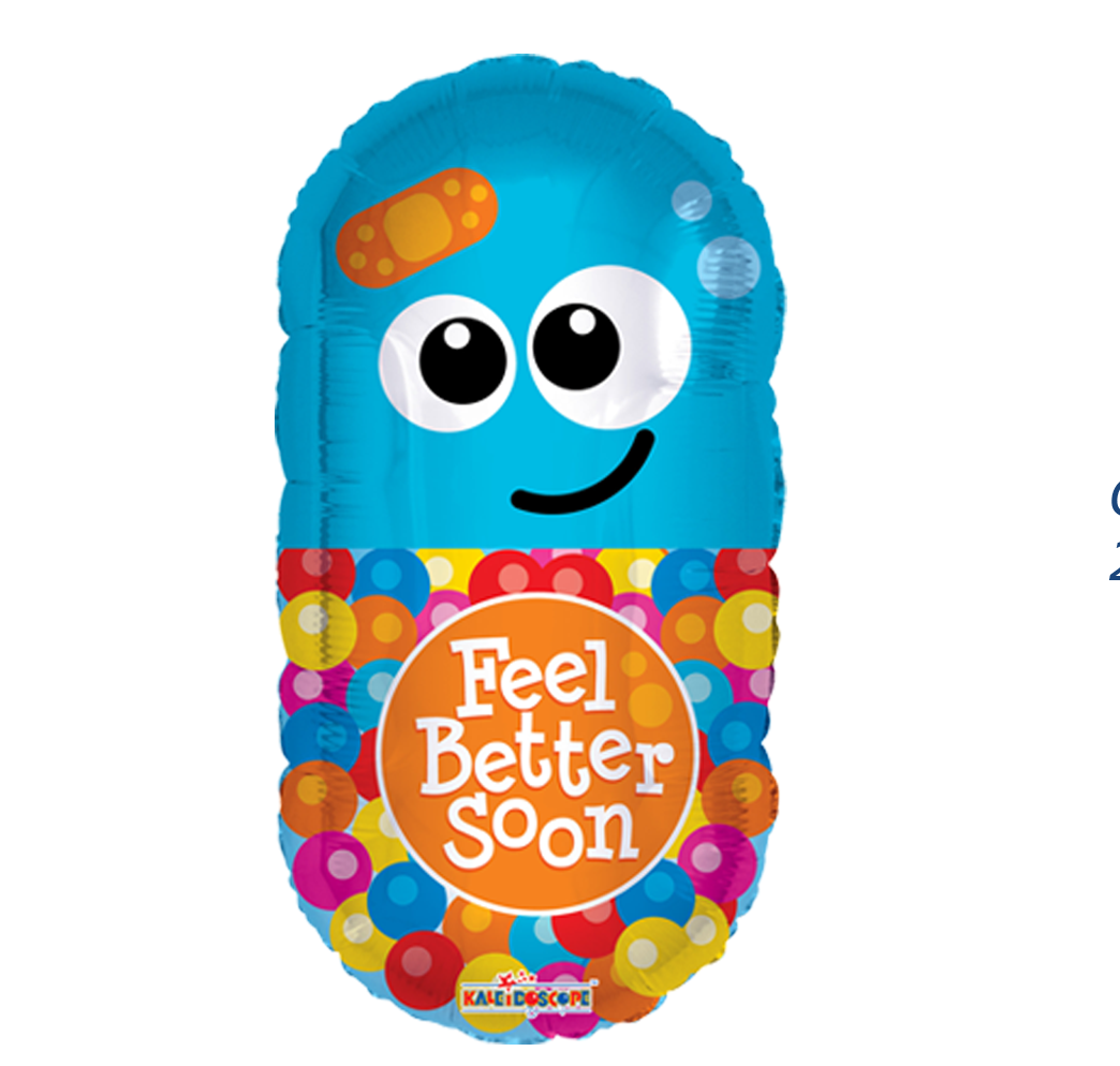 50690 – 19488 Balloon Get Well 24″ – Ramsey Distributors