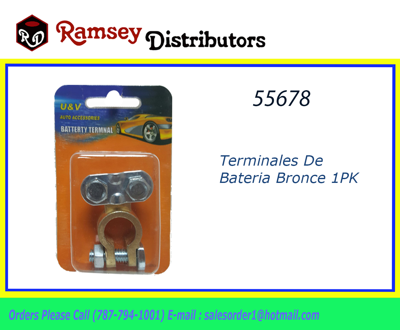 55678 – Terminales de Bateria Bronce 2 pk – Ramsey Distributors