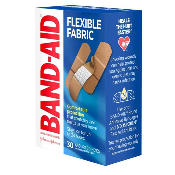 56015 – 04723 J & J Band-Aid FlexibleStrips 30ct – Ramsey Distributors