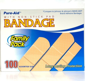 42299 – 0021 Pure-Aid Bandage Family Pack 100 Non-Stick Pad – Ramsey ...