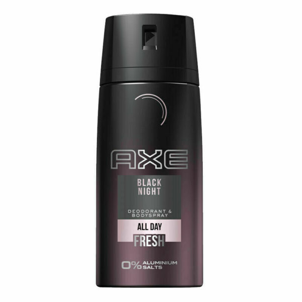 53963 – Deo Axe Dry Black Night 150ml – Ramsey Distributors