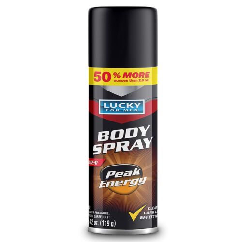 53918 – 10036 Lucky Super Soft – Men’s Body Spray – Peak Energy ...