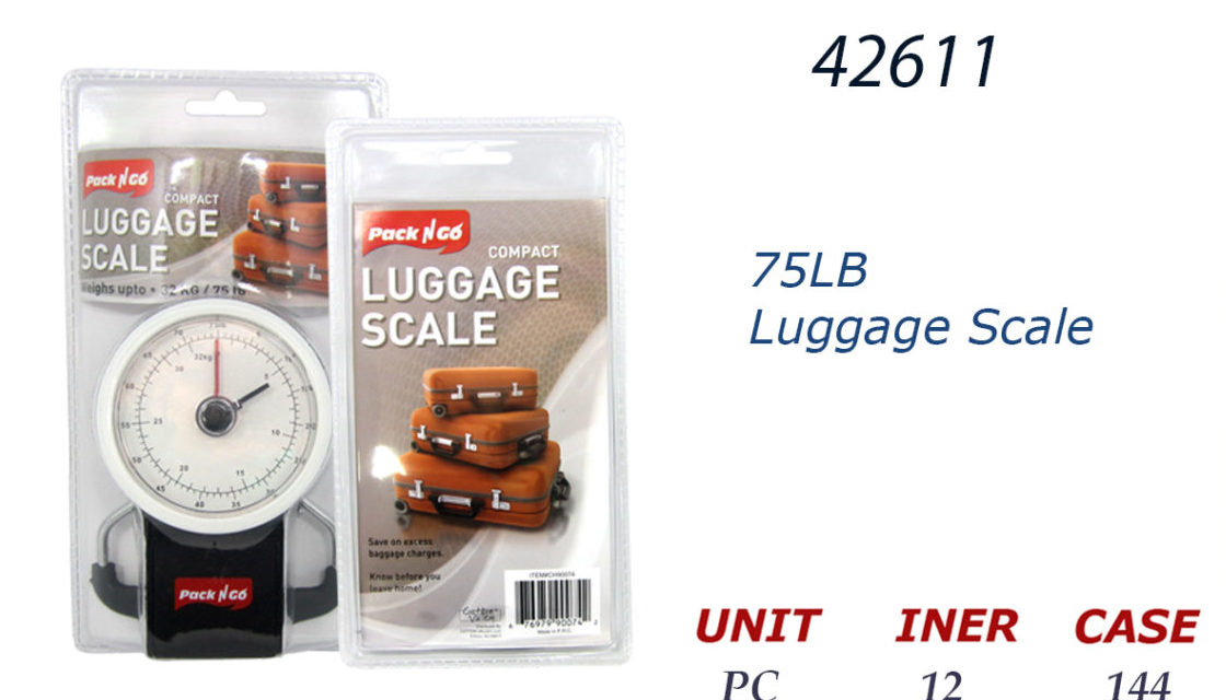 42611 – CH90074 75LB Luggage Scale – Ramsey Distributors
